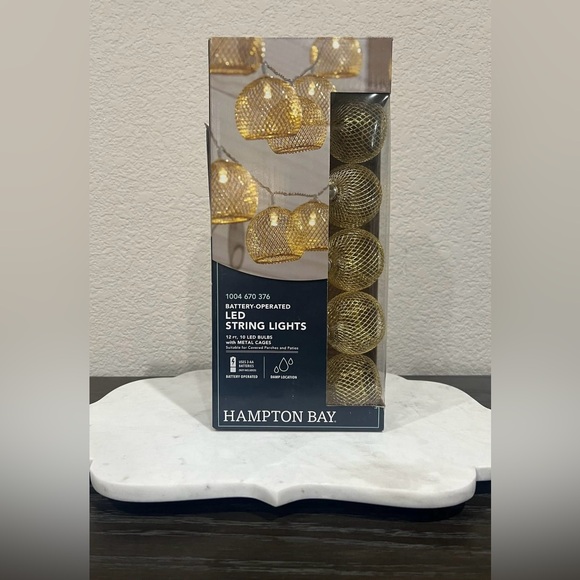 Hampton Bay | Other | Hampton Bay 2 Ft Battery Operated Metal ...